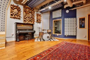 Music Recording: Vancouver BC: Blue Light Studio: Live Room 1